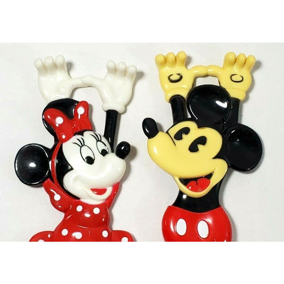 Disney | Accents | Vintage Walt Disney World Mickey Minnie Mouse 5 Back ...